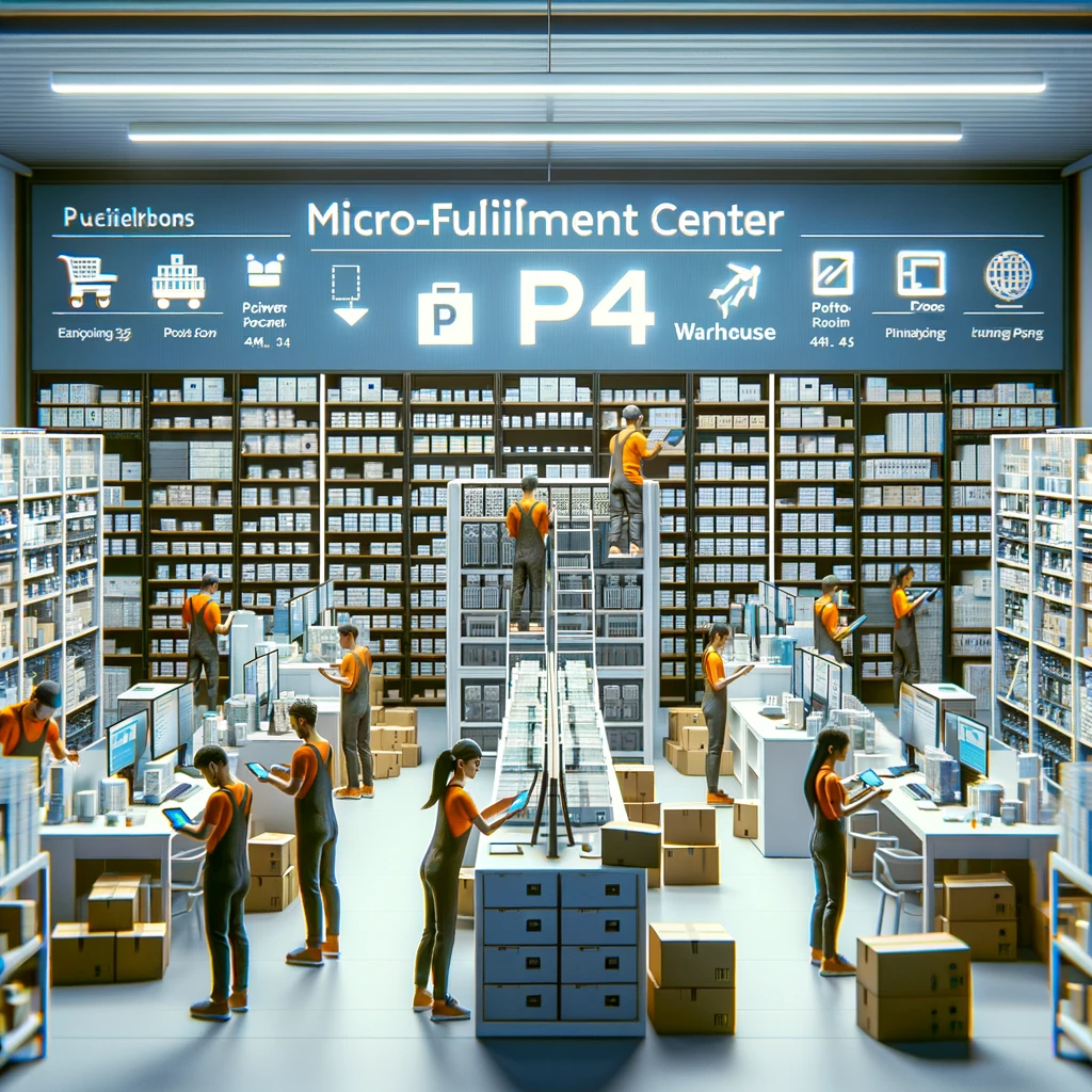 P4 Warehouse: Revolutionizing Micro-Fulfillment Center Operations